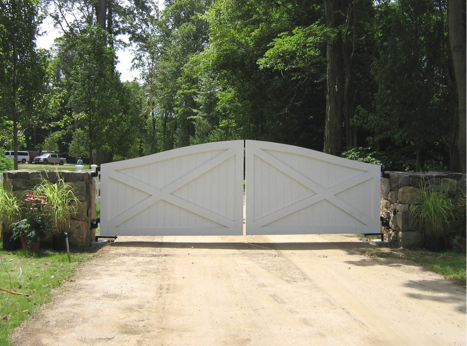 Wooden Driveway Gates | Tri State Gate