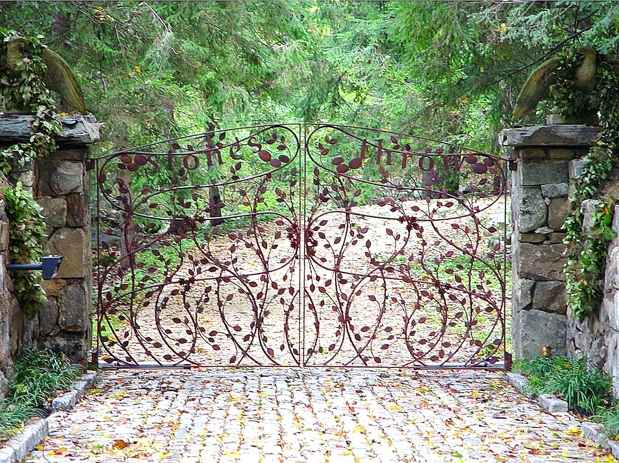 Wrought Iron Gate Details