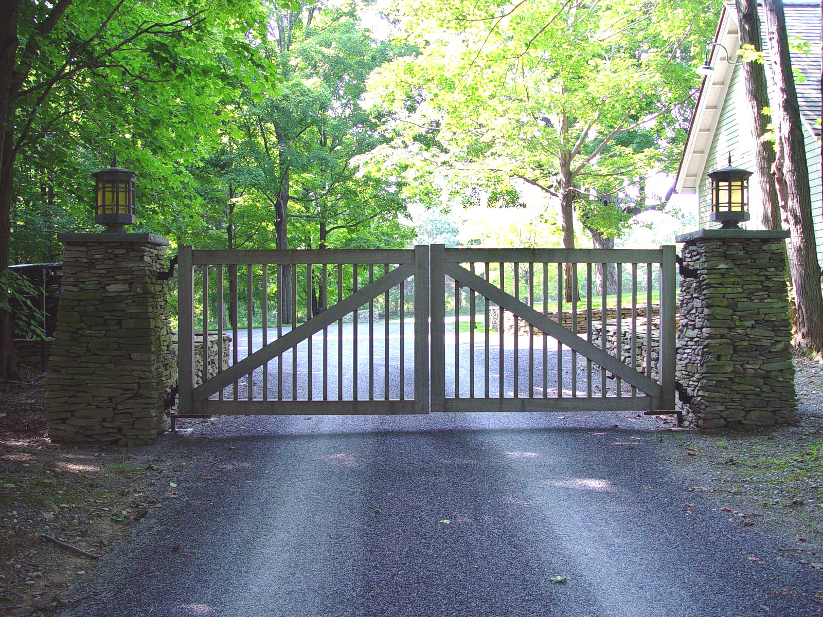 Wooden Driveway Gates | Tri State Gate